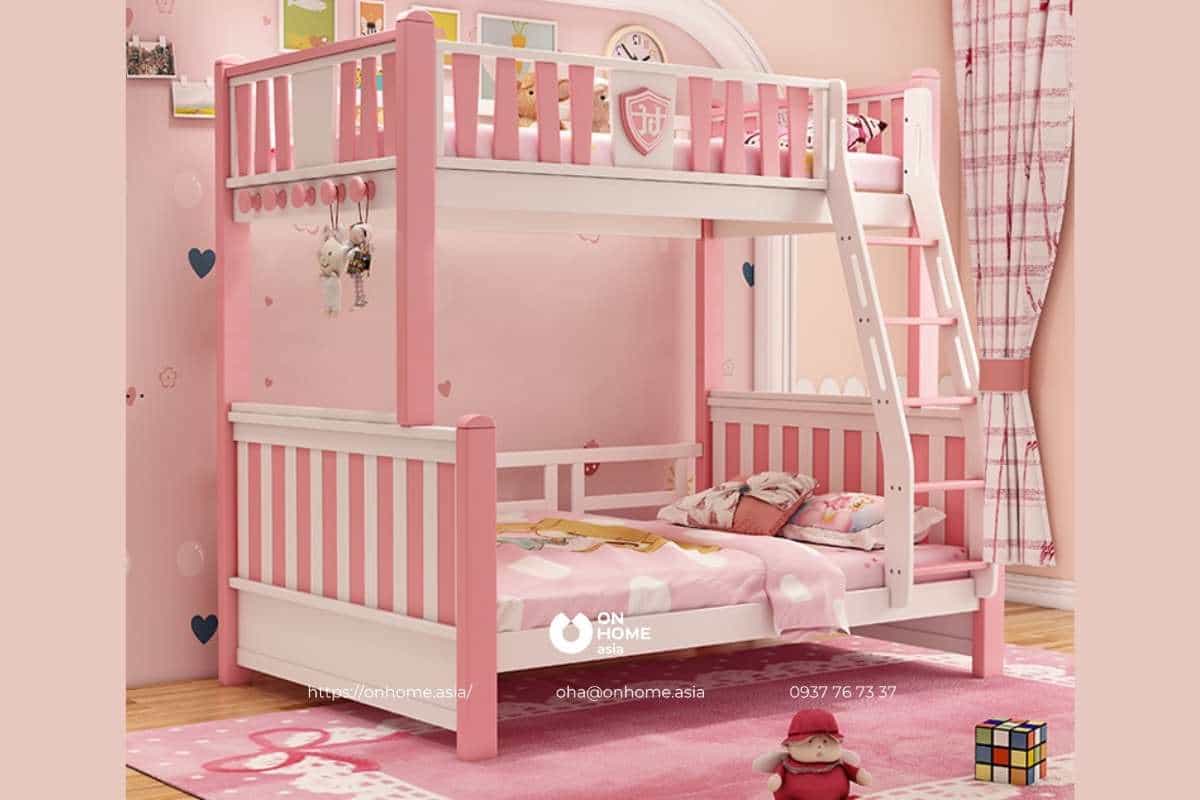 Đừng bỏ lỡ [BST 222] mẫu giường tầng cho bé đẹp hiện đại nhất hiện nay